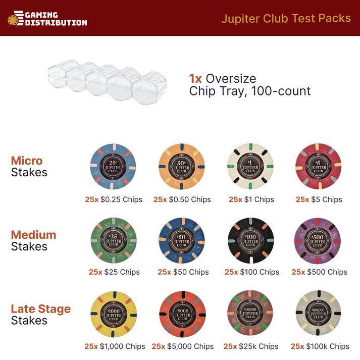 Jupiter Club Test Launch Packs (100-count) – Gaming Distribution